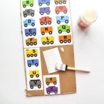 DIY Cardboard Alphabet Train - Letter Matching Toddler Activity with ...