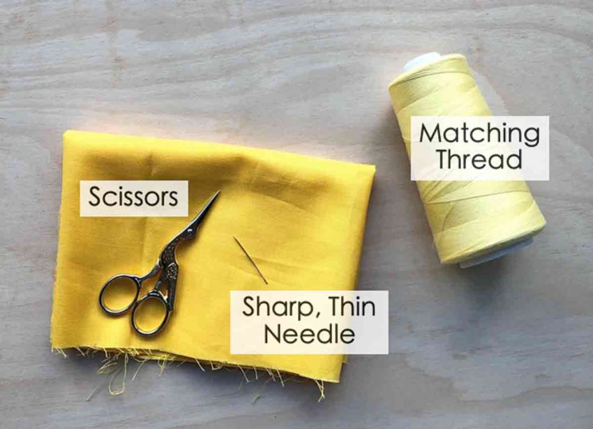 How to sew the PERFECT Ladder Stitch | Invisible Stitch | Hidden Stitch ...