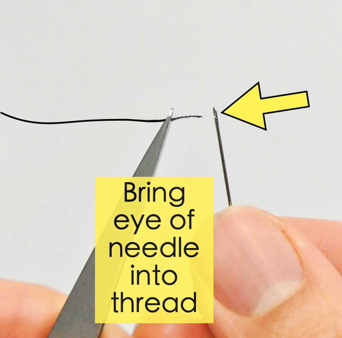 How to Easily Thread a Sewing Needle: 10+ Hacks - MindyMakes