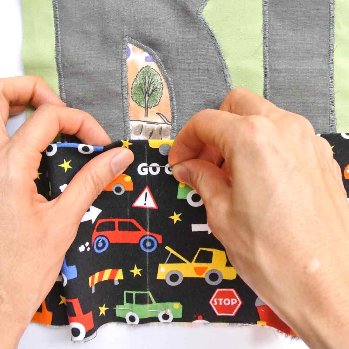 Cute Toy Car Carrier with Play Mat (Free Sewing Pattern) - MindyMakes