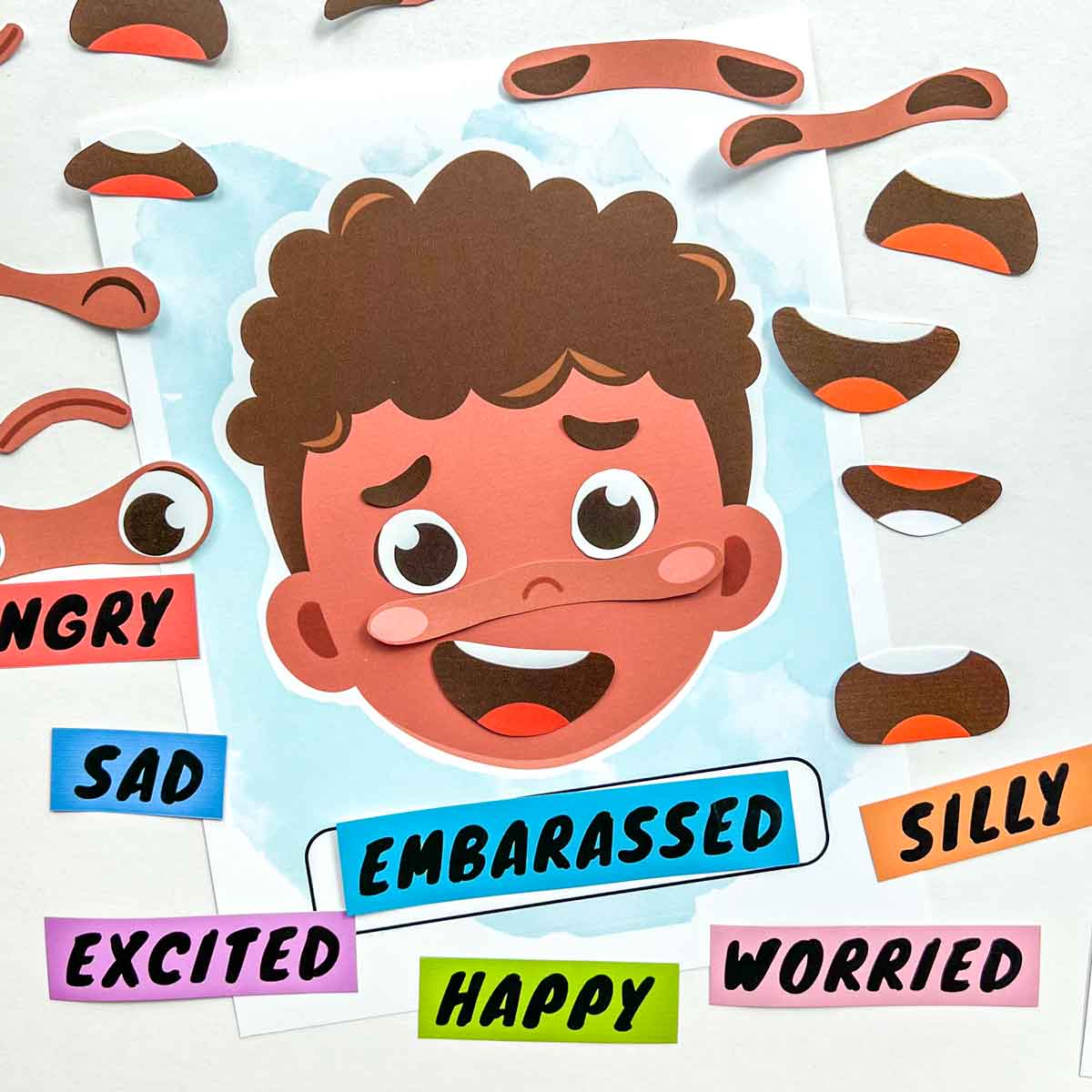 Fun All About Emotions Printable For Kids (Free PDF) - MindyMakes