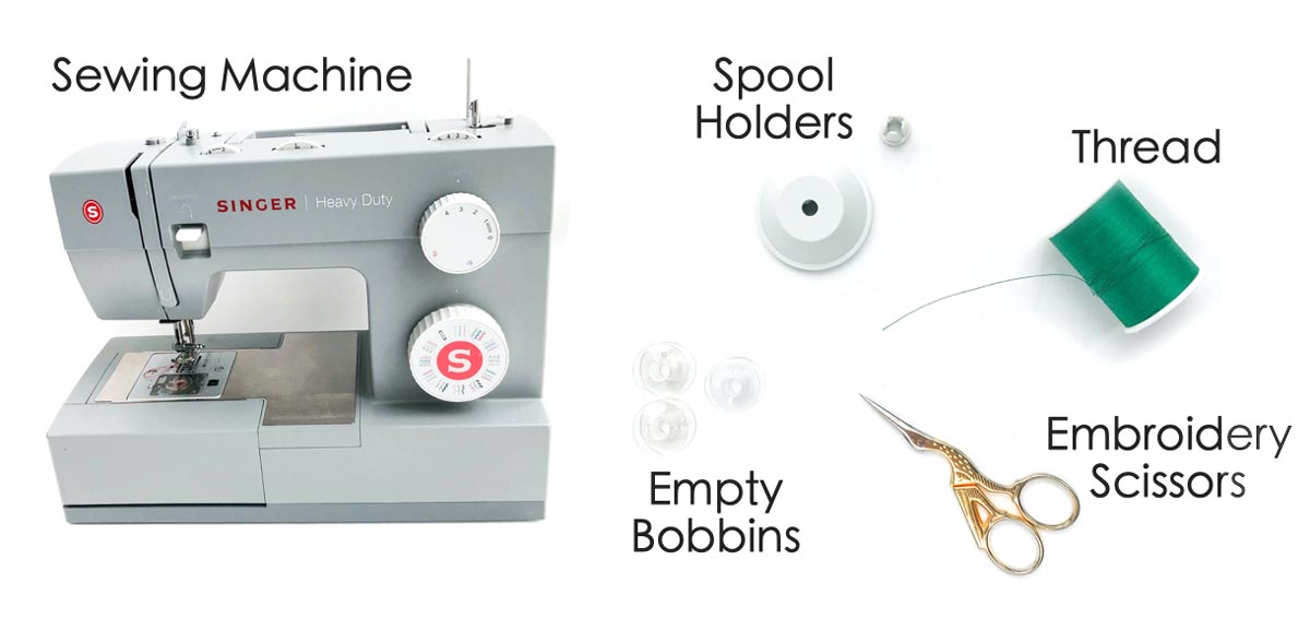 How to Thread & Wind a Bobbin for Beginners - MindyMakes