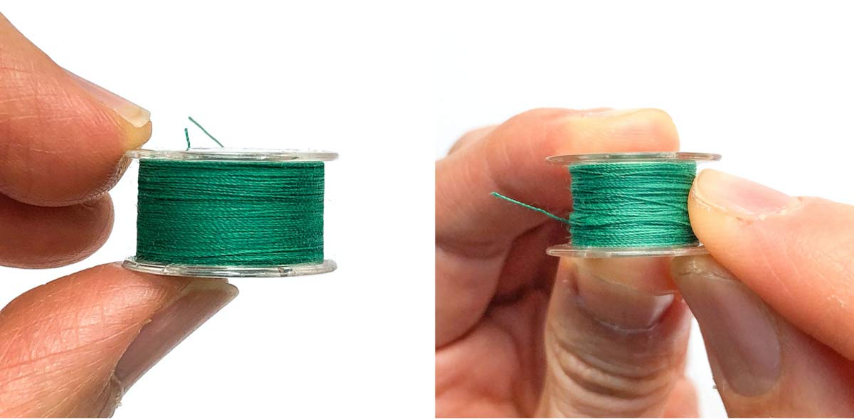 How to Thread & Wind a Bobbin for Beginners - MindyMakes