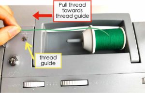 How to Thread & Wind a Bobbin for Beginners - MindyMakes