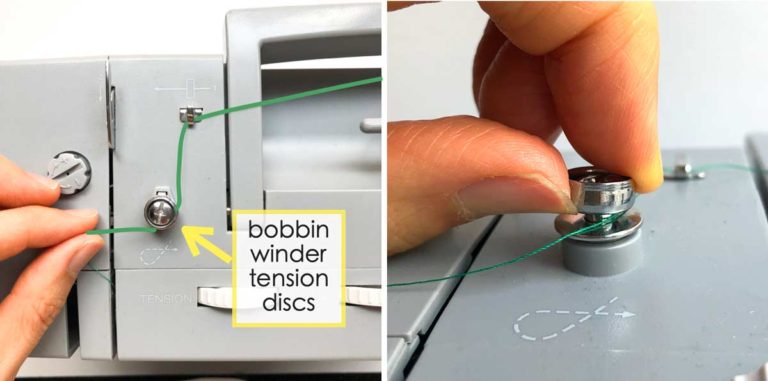 How to Thread & Wind a Bobbin for Beginners - MindyMakes