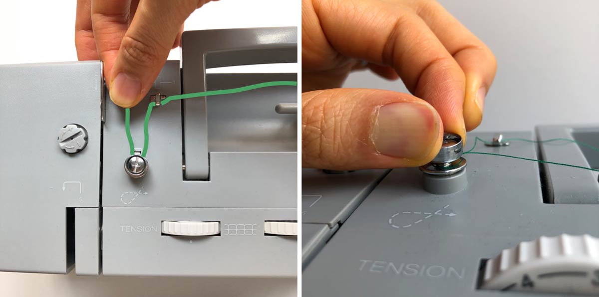 How to Thread & Wind a Bobbin for Beginners - MindyMakes