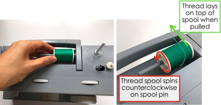 How to Thread & Wind a Bobbin for Beginners - MindyMakes