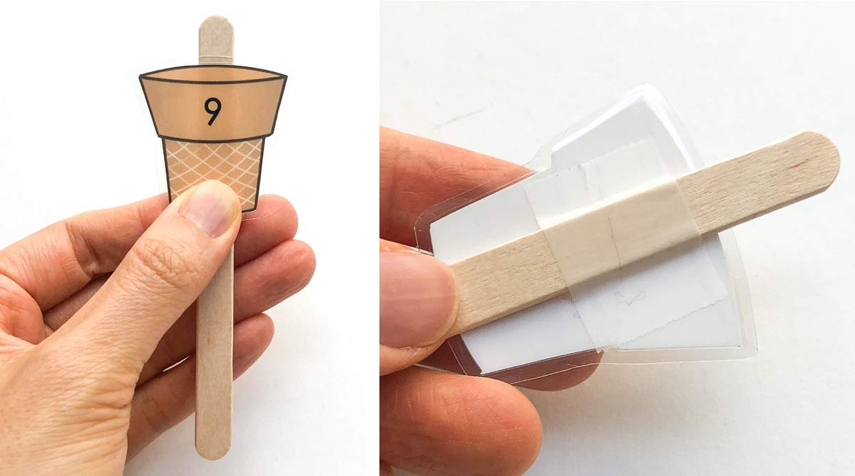 Count to 10 Ice Cream Activity for Preschool (Free Printable) - MindyMakes