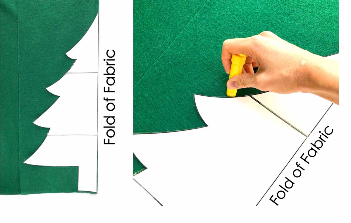 How to Make an Easy 3D Felt Christmas Tree (Free Pattern) - MindyMakes