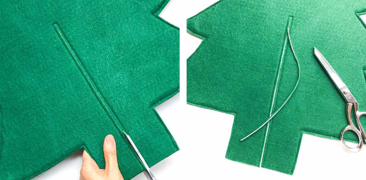 How to Make an Easy 3D Felt Christmas Tree (Free Pattern) - MindyMakes