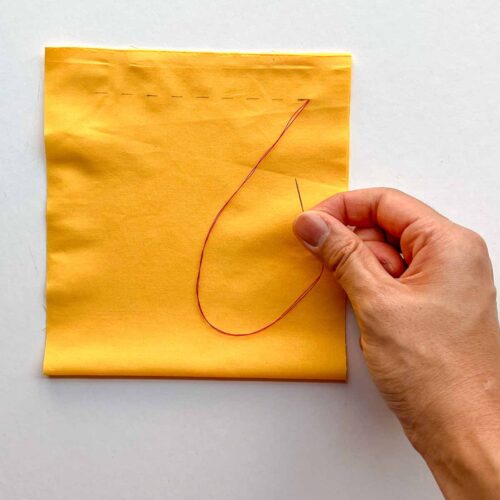 How to Sew a Running Stitch - A Simple Tutorial - MindyMakes