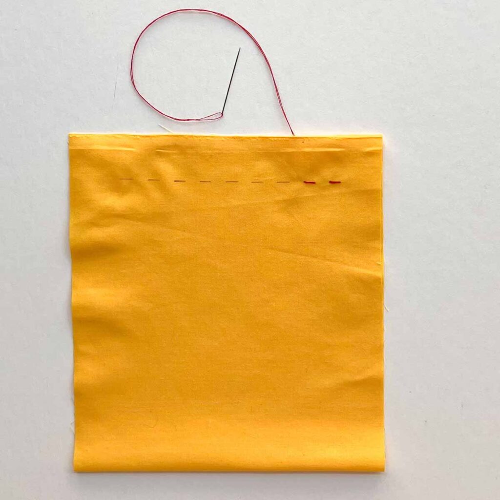 How to Sew a Running Stitch - A Simple Tutorial - MindyMakes