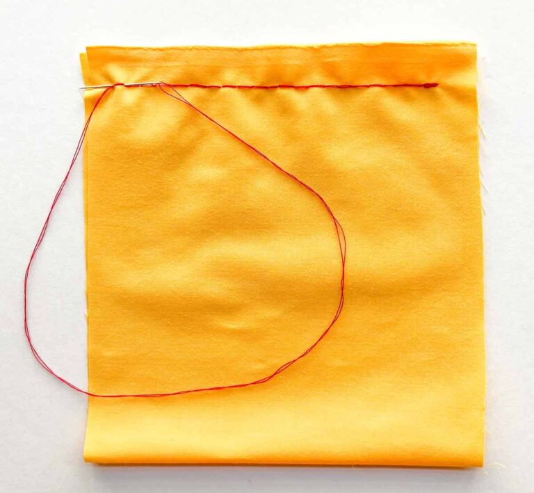 How to Hand Sew a Simple Back Stitch Step-By-Step - MindyMakes