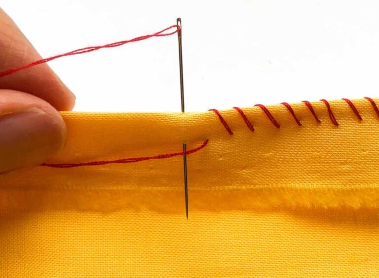 How to Do a Whip Stitch For Beginners (Step-by-Step) - MindyMakes