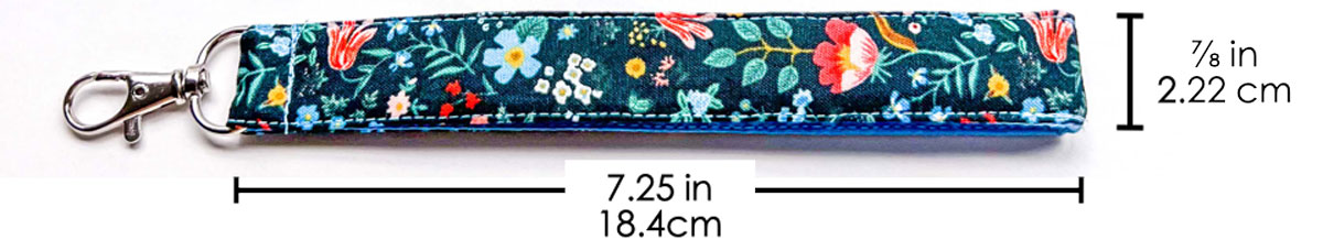 How to Sew an Easy Key Fob (Free Pattern) - MindyMakes