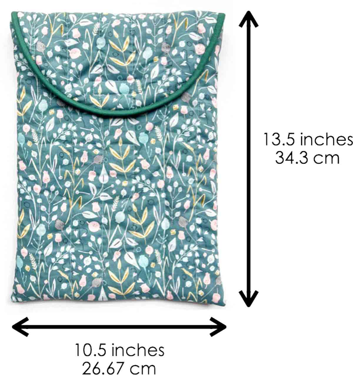 How to Make a Easy DIY Laptop Sleeve (Free Pattern) - MindyMakes