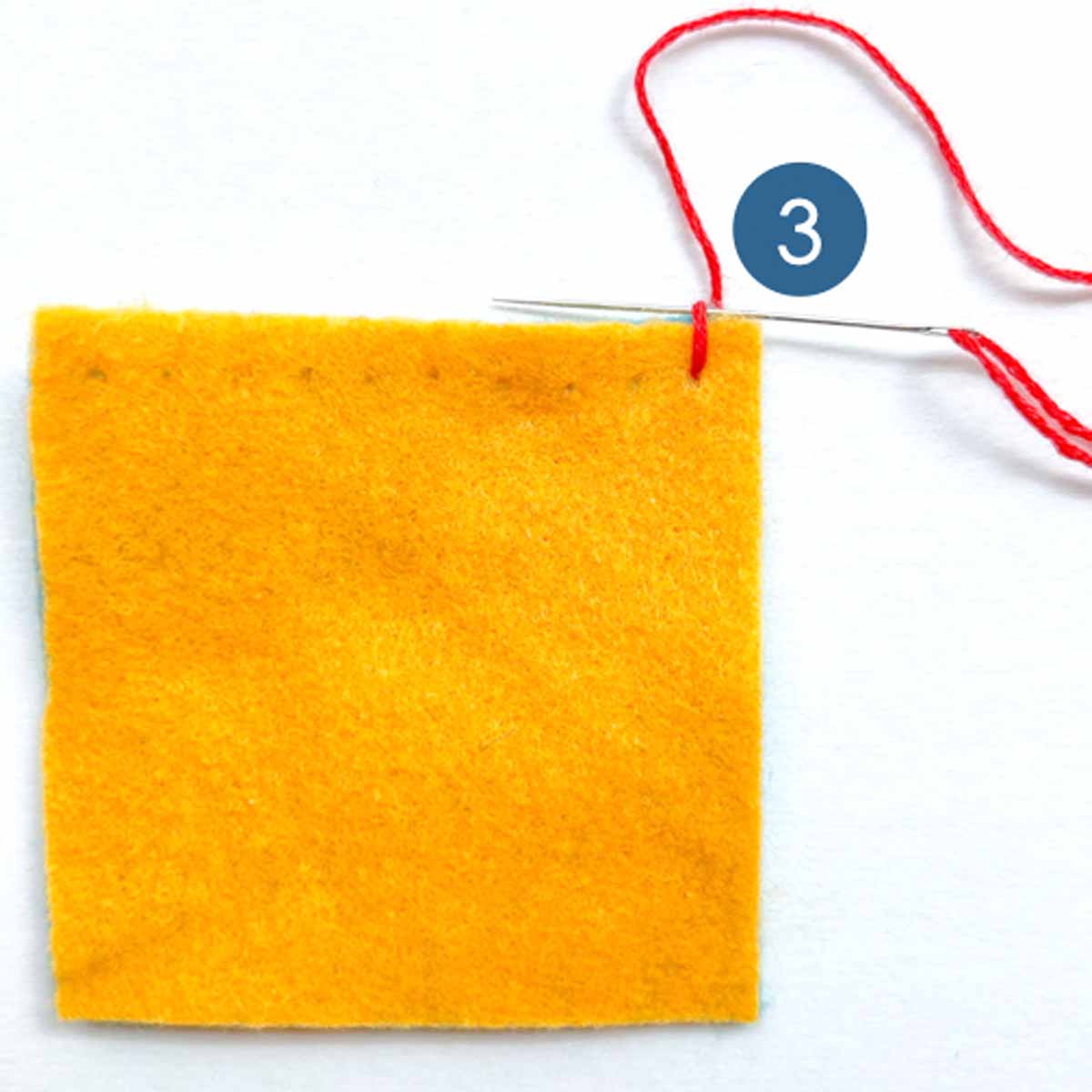 How to Do the Blanket Stitch: Step-by-Step Photo Tutorial - MindyMakes