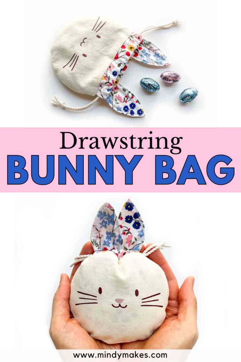 How to Sew a Bunny Treat Bag (Free Pattern) - MindyMakes