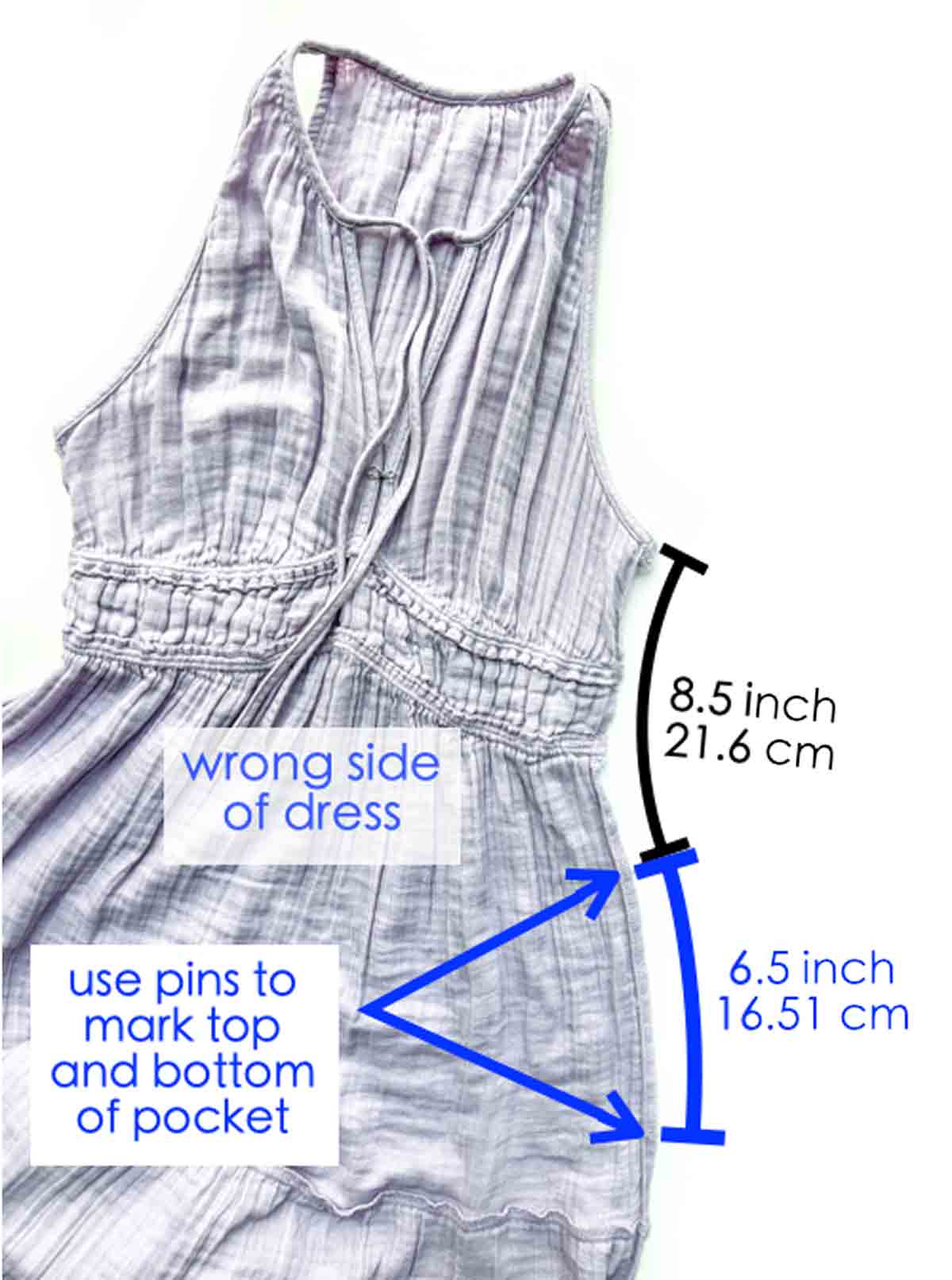 How to Sew in a Pocket (Free Pocket Pattern) - MindyMakes